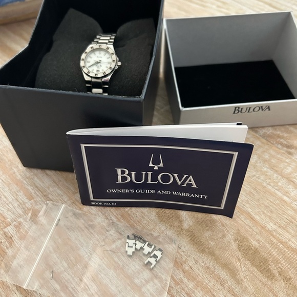 Bulova | Accessories | Bulova Marine Star Watch Ladies Watch 2 Diamonds ...